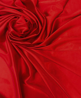Red Stretch Satin Fabric by the Yard – Sew The Trend